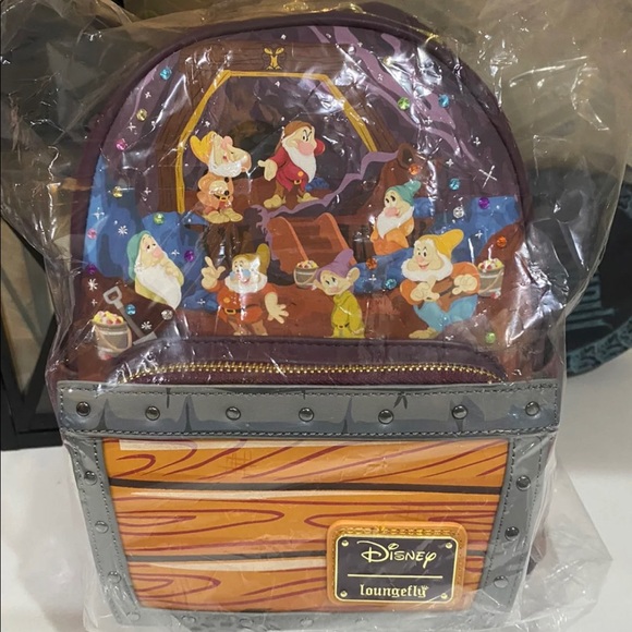 Loungefly | Bags | Loungefly 7 Dwarfs Mine Cart Backpack | Poshmark